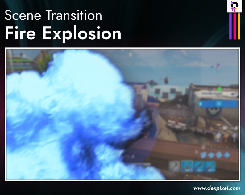 Fire and Smoke Explosion Stream Twitch Transition Smoke - Etsy