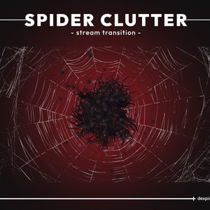 Spiders Stream Transition | Halloween Red Eyes Spider | Scary Horror ...