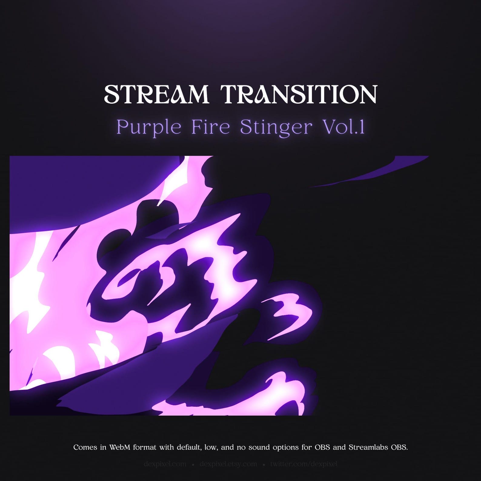 Fire Flame Cast Purple Pink Cartoon Transition Vol.1 | Colorful Stream ...