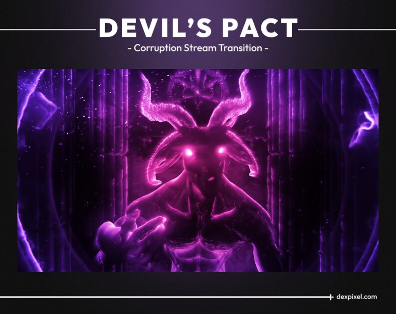 Devil's Pact Corruption Purple Stream Switch Transition - Etsy