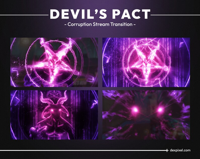 Devil's Pact Corruption Purple Stream Switch Transition - Etsy