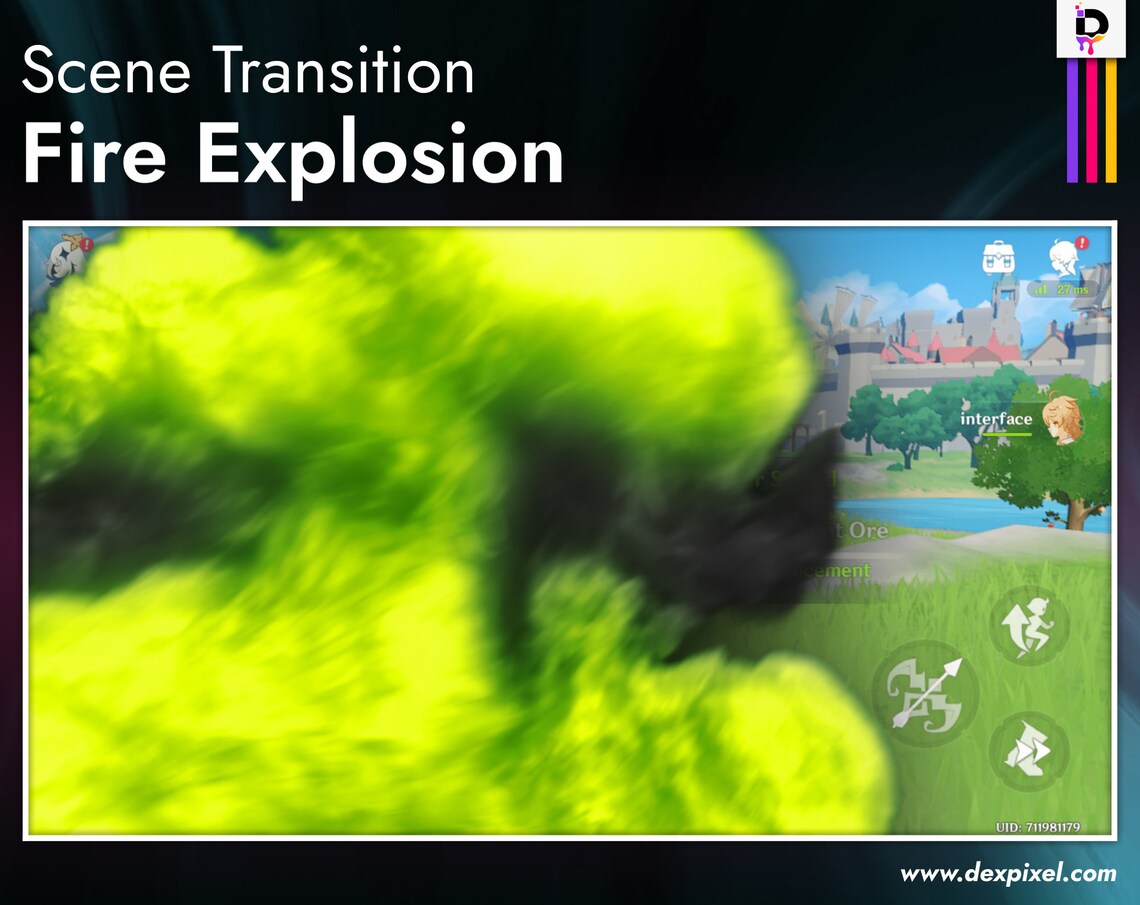 Fire and Smoke Explosion Stream Twitch Transition Smoke - Etsy