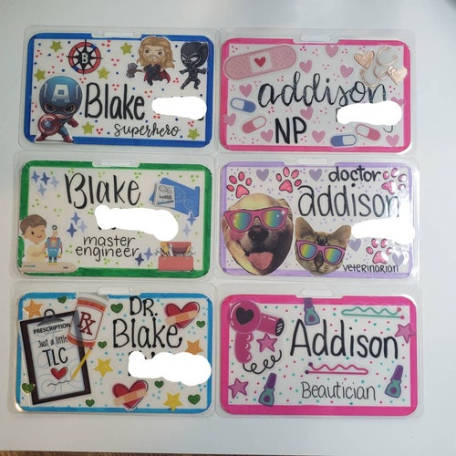 Customized Name Tag for Kids | Etsy