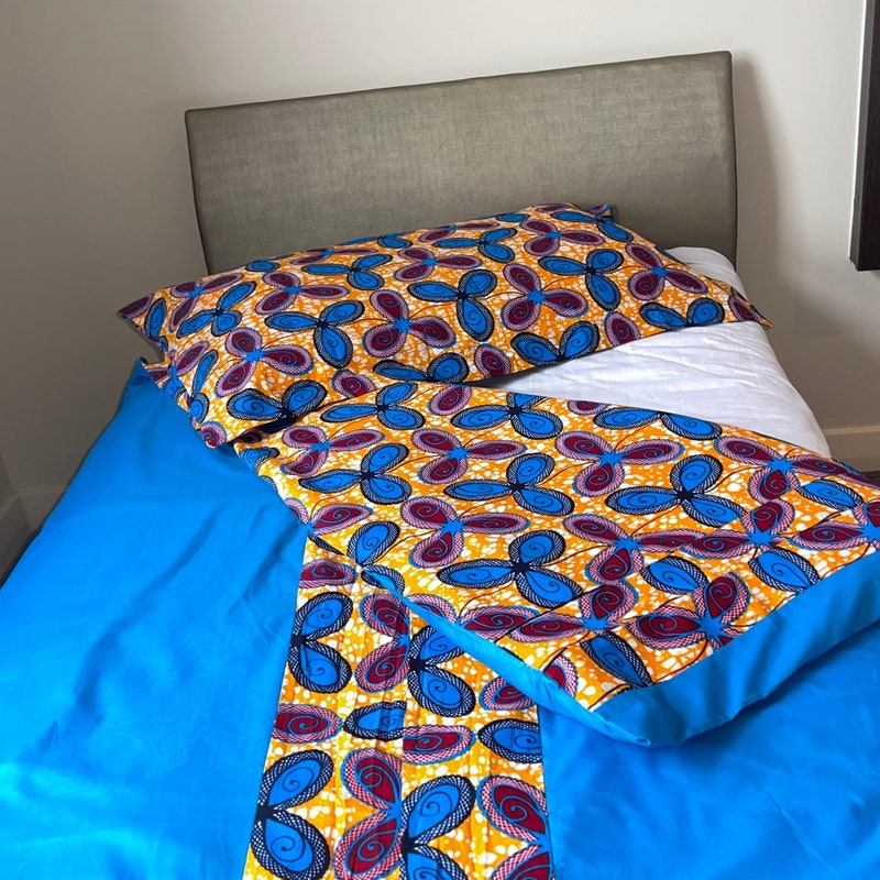 African Print Duvet - Etsy