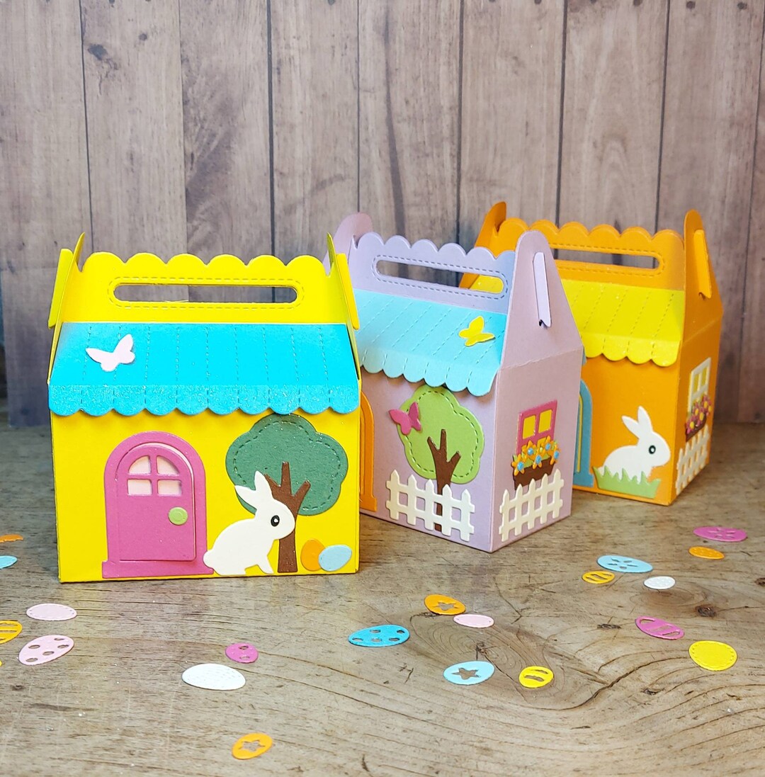 Set of 3 XL Gift Boxes Easter, Spring, Gift, Box, Box, Guest Gift ...