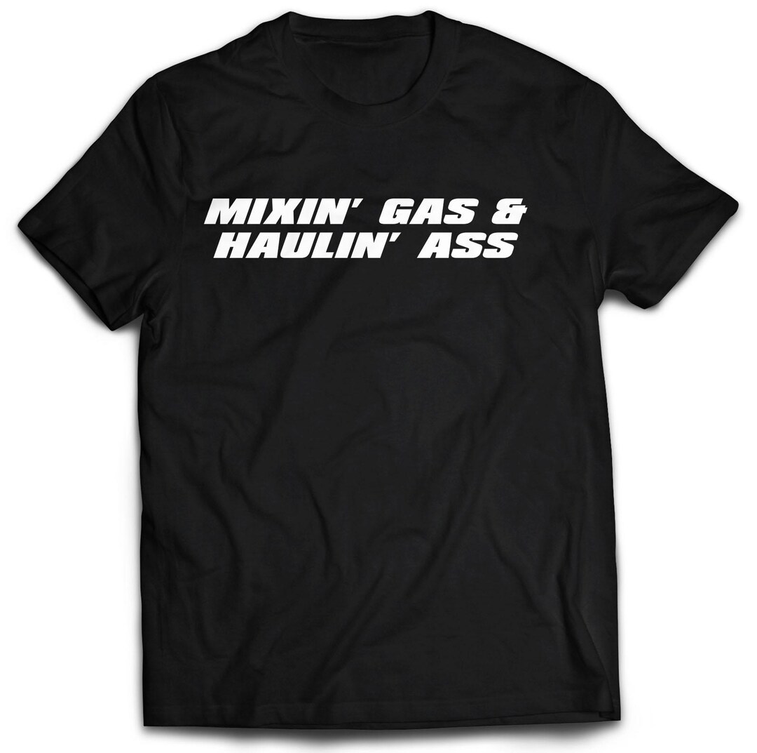 Mixin Gas Haulin Ass Quad ATV Shirt Kawasaki, Suzuki, Honda, 250r ...