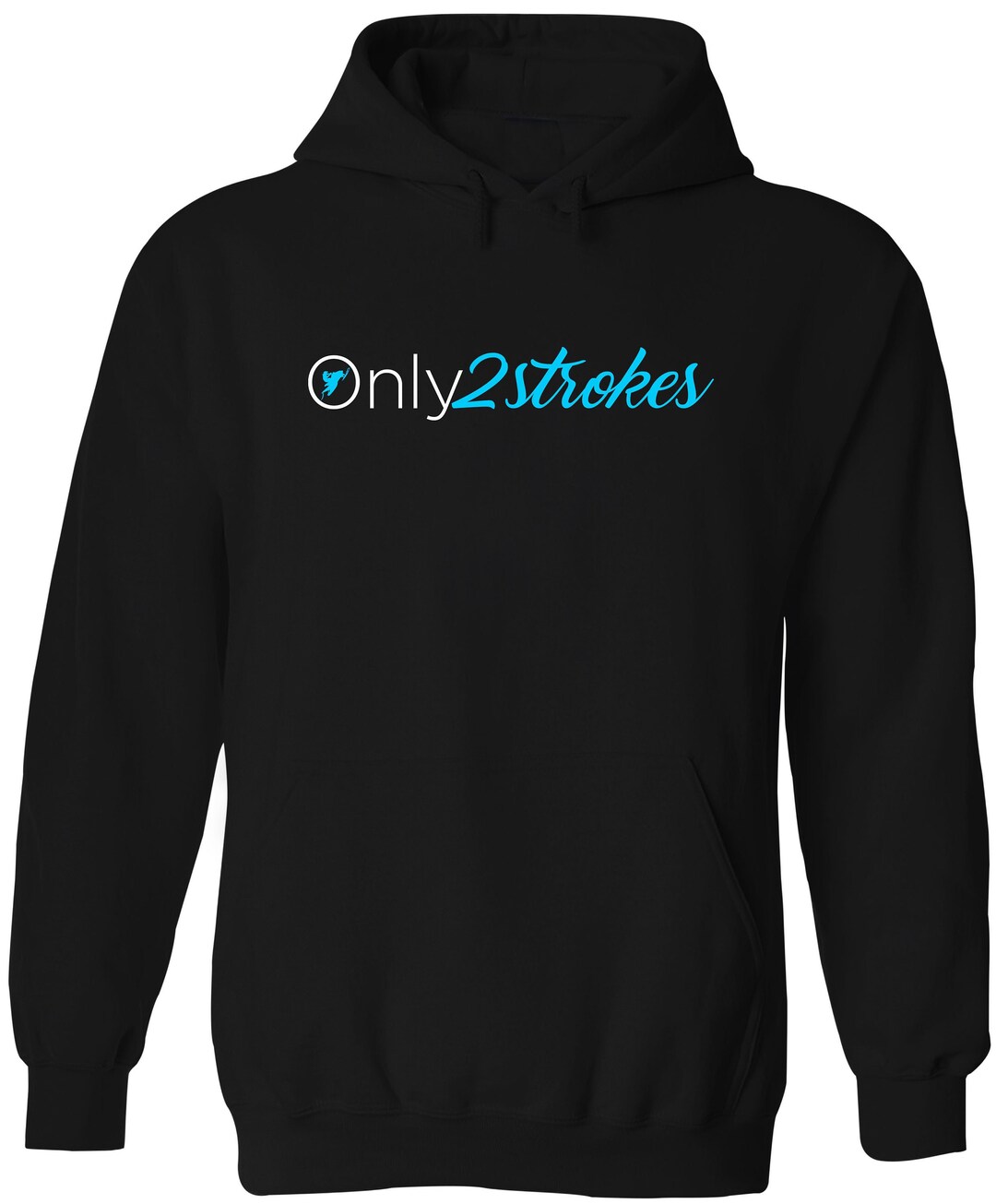 Only 2 Strokes Snowmobile Hoodie Pullover Sweatshirt Sweater Ski Doo ...