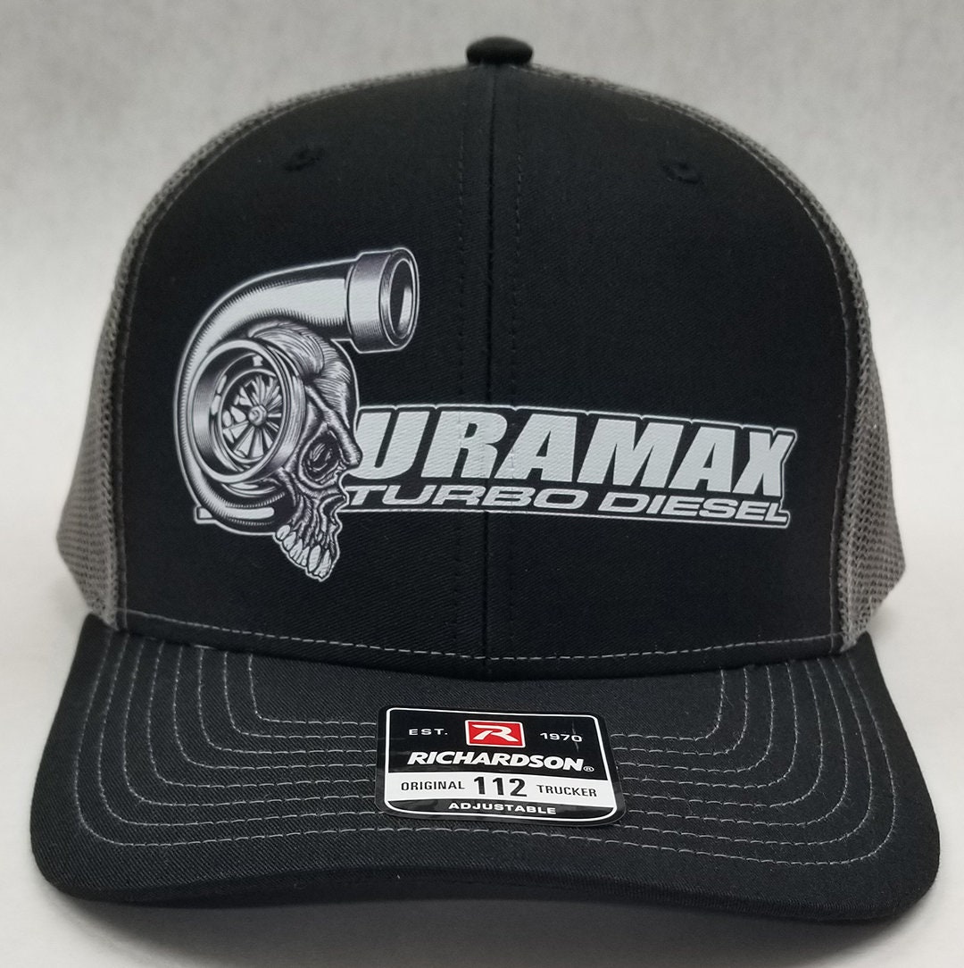 Duramax Turbo Diesel Skull Trucker Hat Snapback -- Multiple Colors ...
