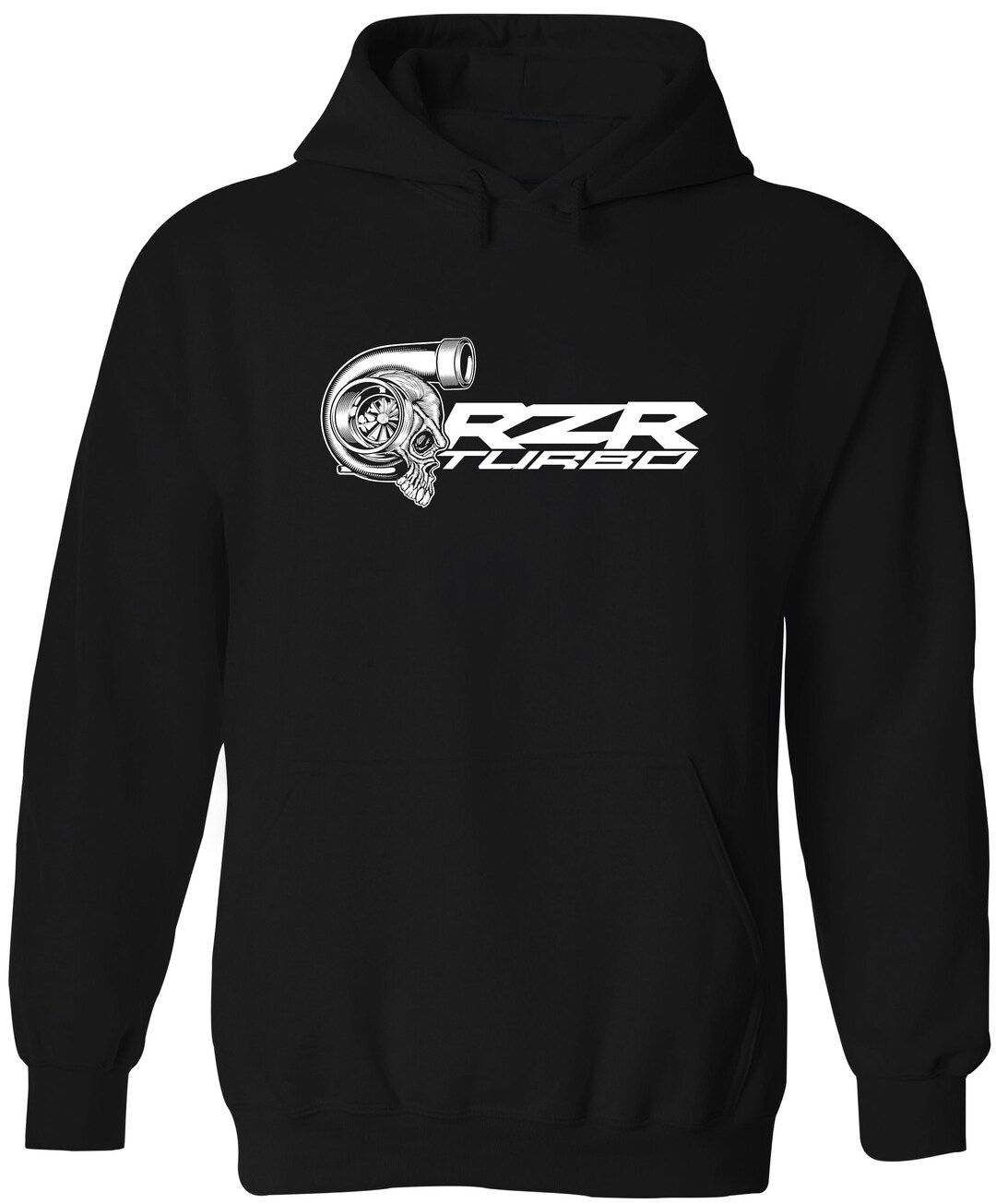 RZR Turbo Skull Hoodie Pullover Sweatshirt Sweater Braap Braaap XP Pro ...
