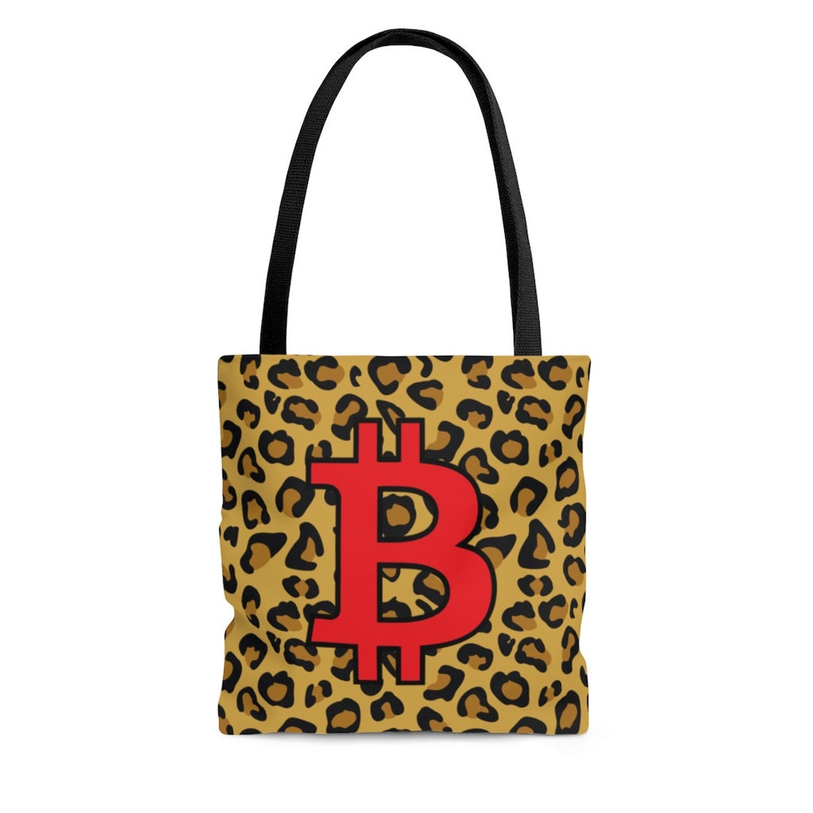 Leopard Bitcoin Bag BTC Wild Thang Tote Crypto Reusable - Etsy