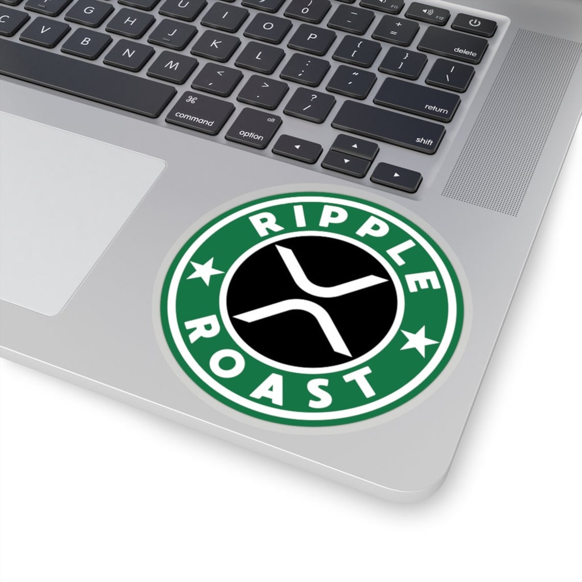 Ripple Roast Sticker XRP Coffee Shop Stamp Decal Gift for - Etsy