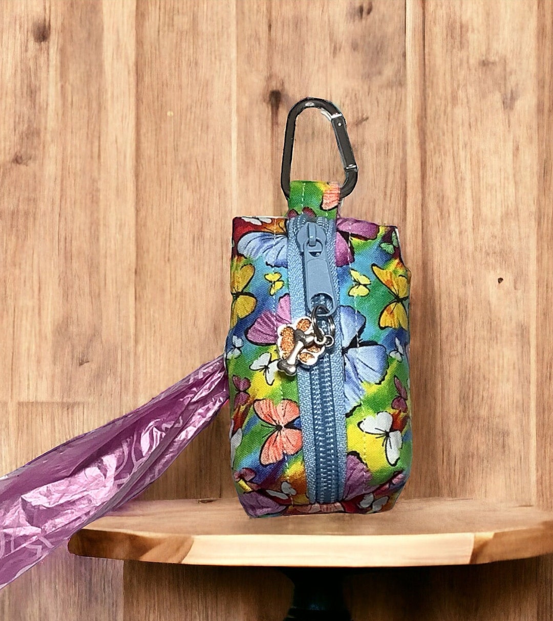 Dog Poop Bag Carrier Silicone Rubber Dog Poop Bag Holder Pastel, Spring ...