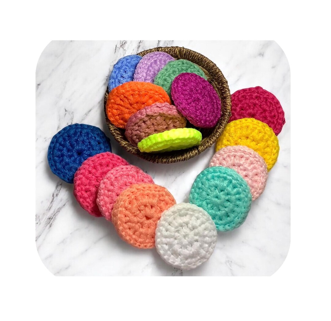 Nylon Kitchen Scrubbies old School Crochet Pot & Pan Scrubbers Netting ...