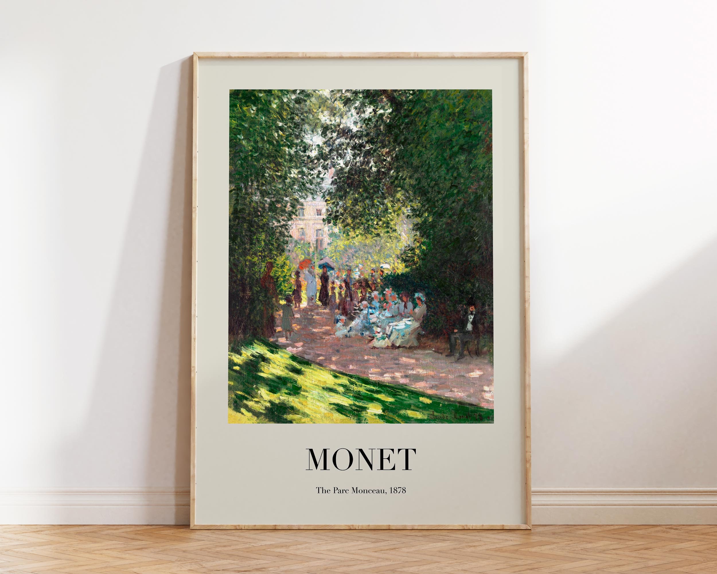 Monet Park Painting