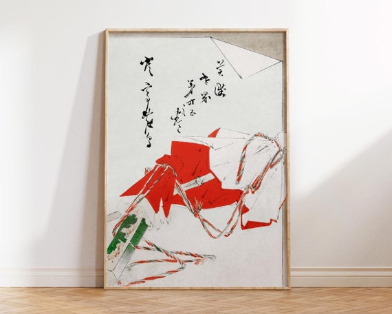 Vintage Japanese Art Print by Kacho-ga Artist Watanabe Seitei - Etsy