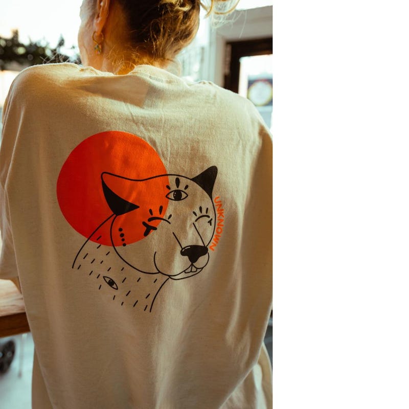 Two Color T Shirt - Etsy