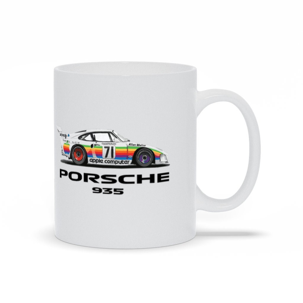 Porsche Coffee Cup Racing Mugs Porsche 935 Coffee Cup - Etsy