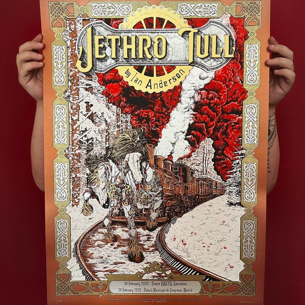 Jethro Tull Poster - Etsy
