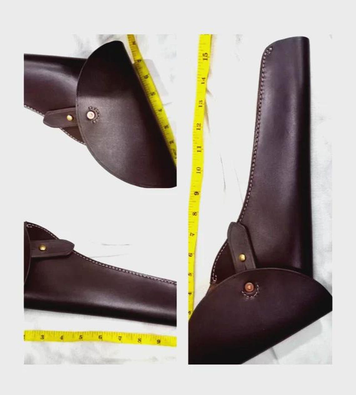 Civil War Colt 1860 Army Holster, Right Hand Draw, Black Leather ...