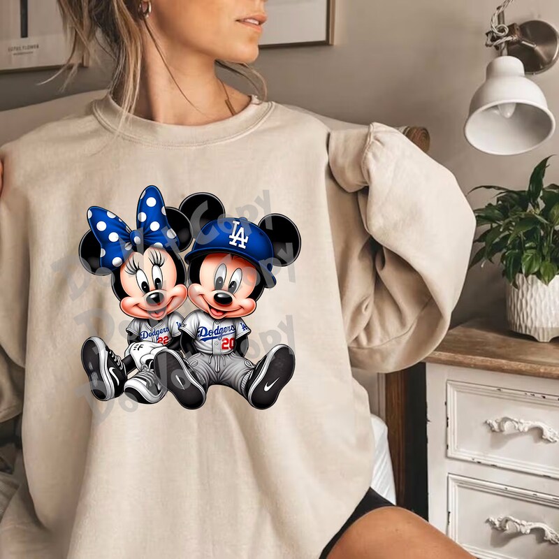 Minnie Mouse Dodger Shirt - Etsy