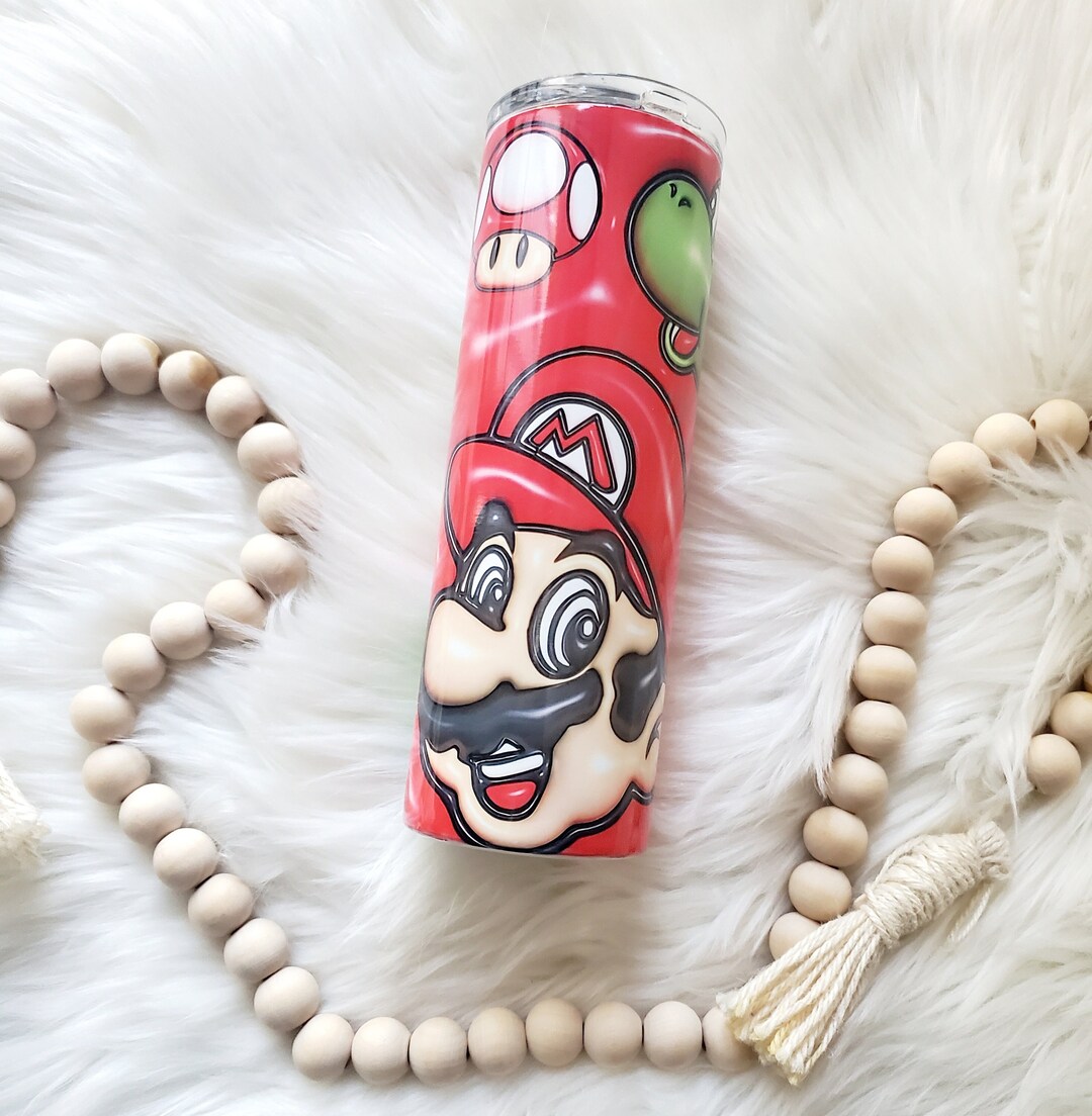 Mario 20oz Tumbler| Hydro Tumbler | Back to School - Etsy