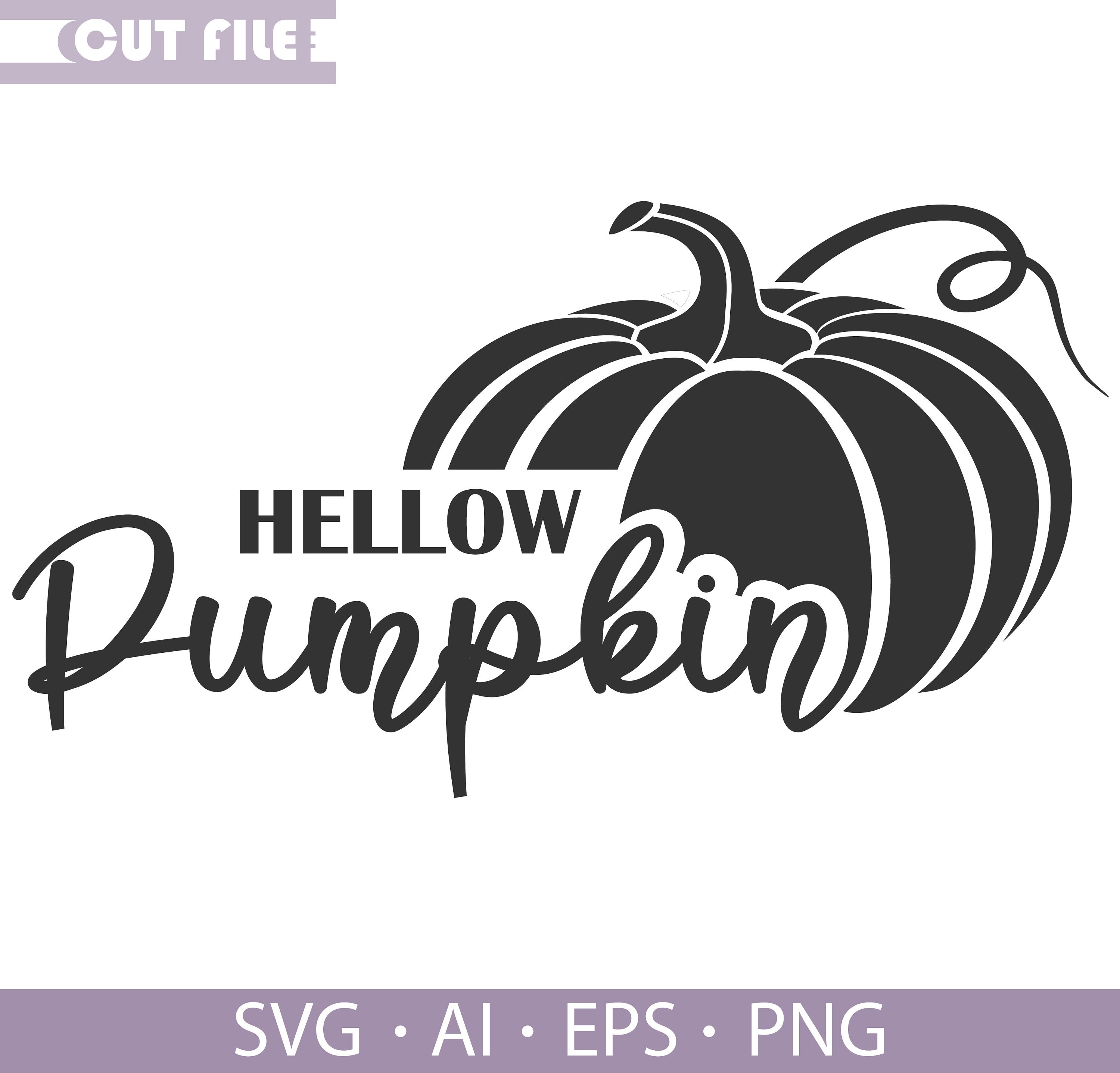 Hello Pumpkin Sign Svg, Fall Pumpkin Svg, Autumn Svg, Thanksgiving Svg ...