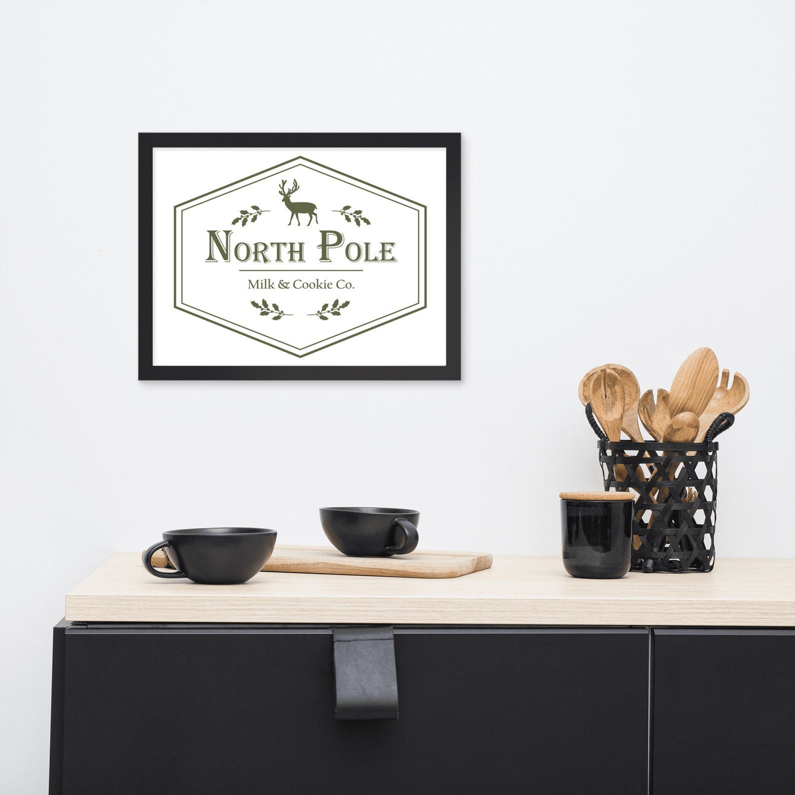 North Pole Sign SVG File I Silhouette Cutting File I Instant Download ...