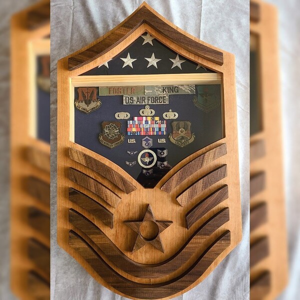 Airforce Shadow Box - Etsy