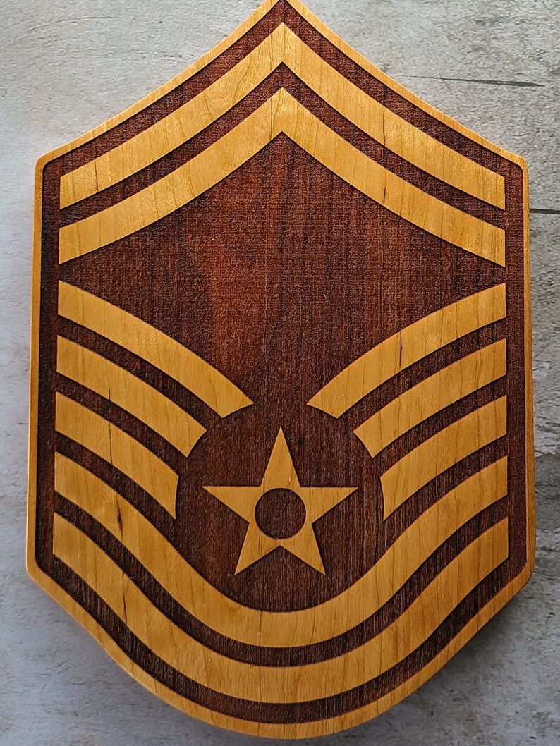 Personalized Military Rank Plaque - Etsy