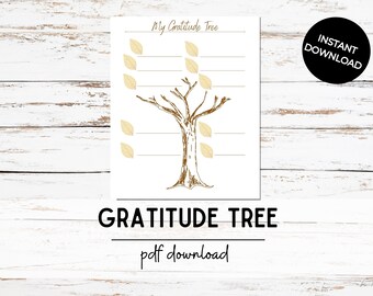 Thankful Tree Engineer Print Thankful Tree Printable Gratitude Tree ...