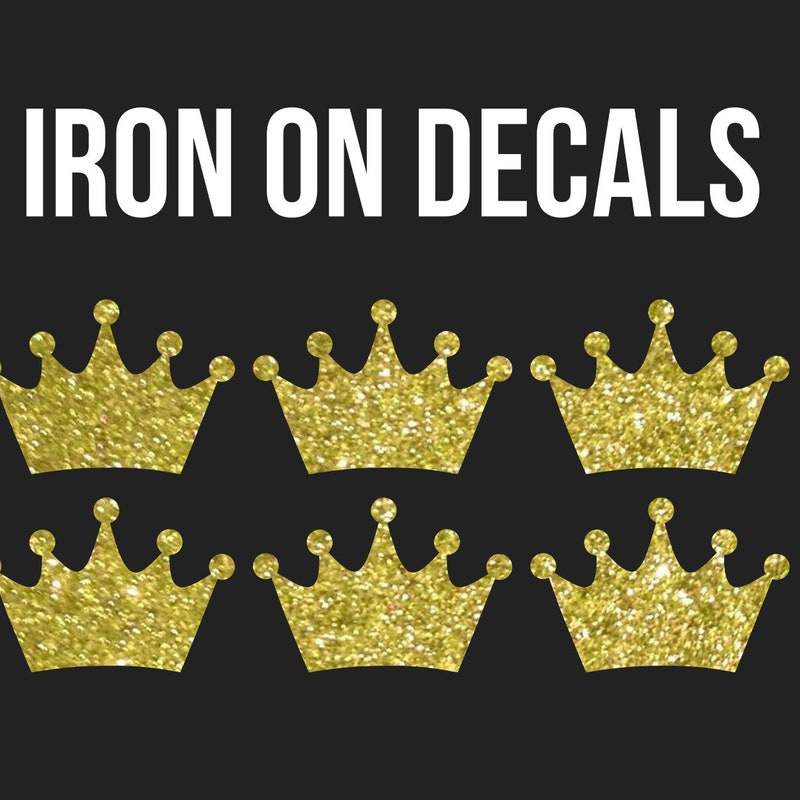 Crown Iron on Transfer - Etsy