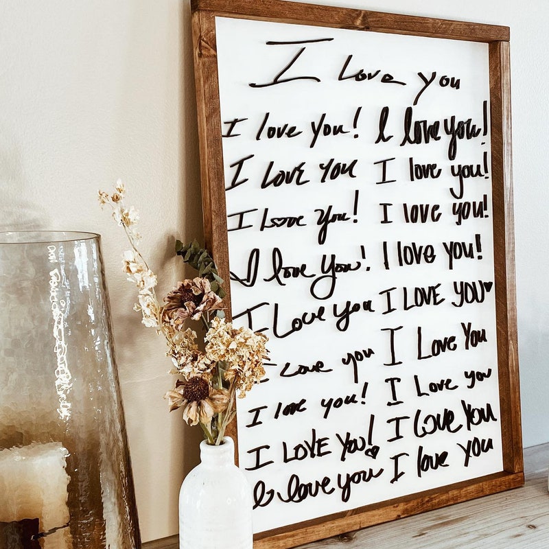 Handwritten Sign - Etsy