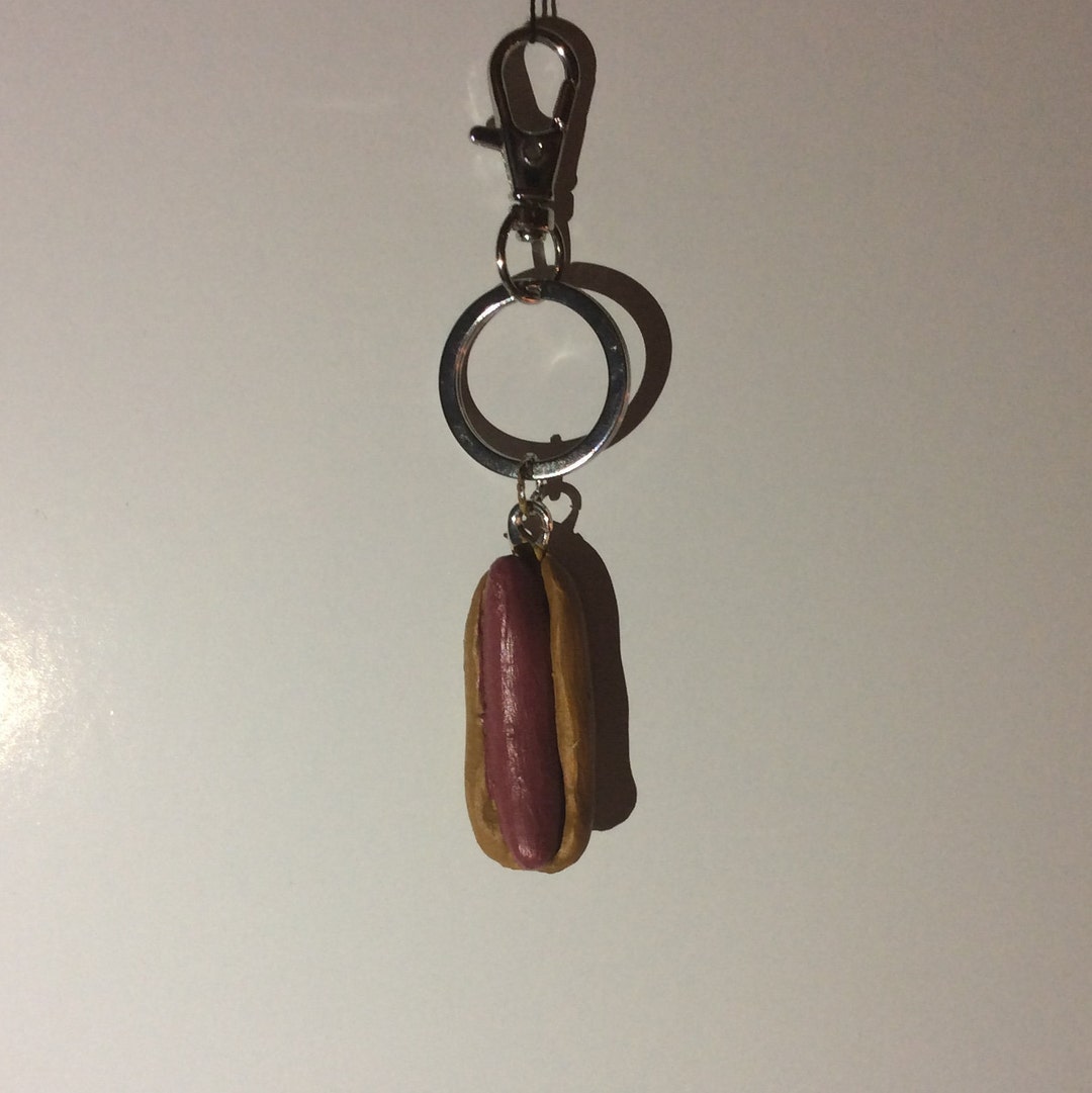 1 Hot dog key chain - Etsy Österreich