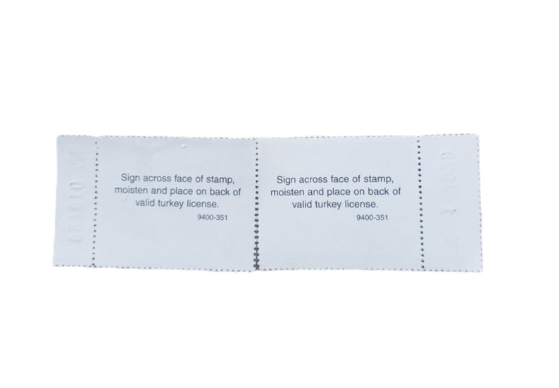 1998-1999 Wisconsin Wild Turkey Stamp Lot - Etsy