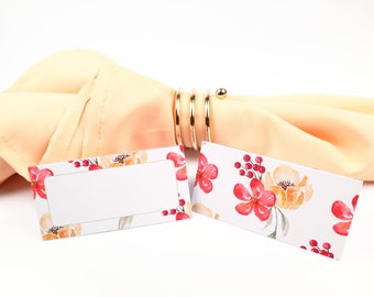 Name Place Card, Greek Table Setting, Guest Seating Arrangement, Table ...