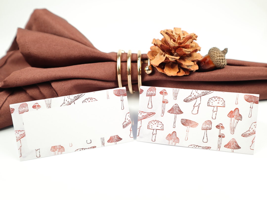 Name Place Card, Luxury Fall, Guest Seating Arrangement, Table Decor ...