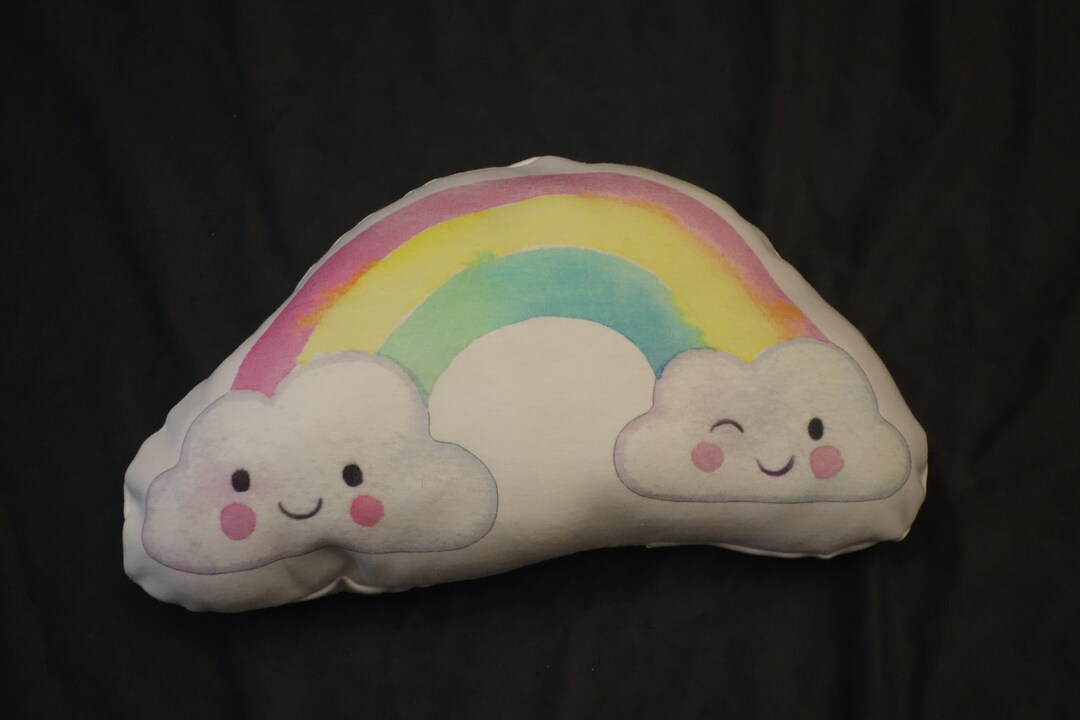 Rainbow Plushie - Etsy