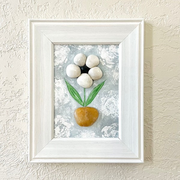 Rock Art Framed - Etsy