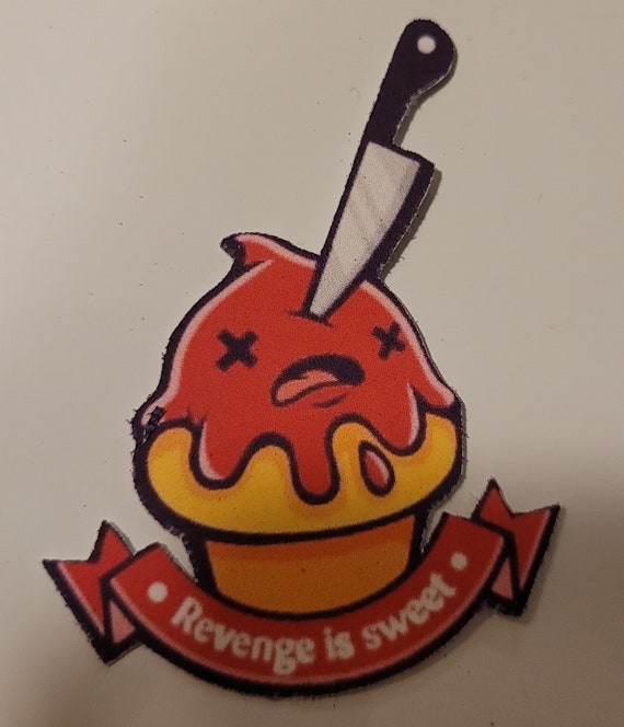 Cupcake Revenge is Sweet Sticker | Etsy