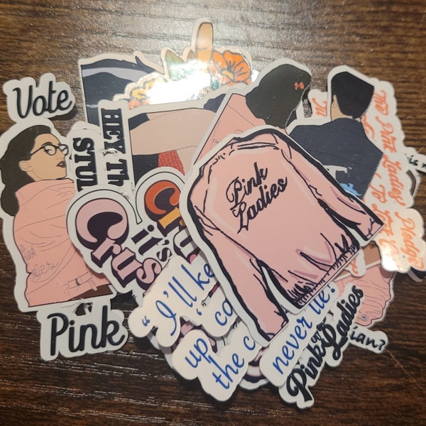 Pink Ladies Stickers - Etsy