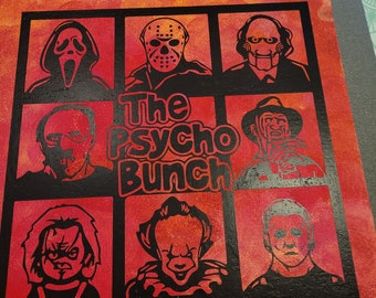 The Psycho Bunch Svg - Etsy
