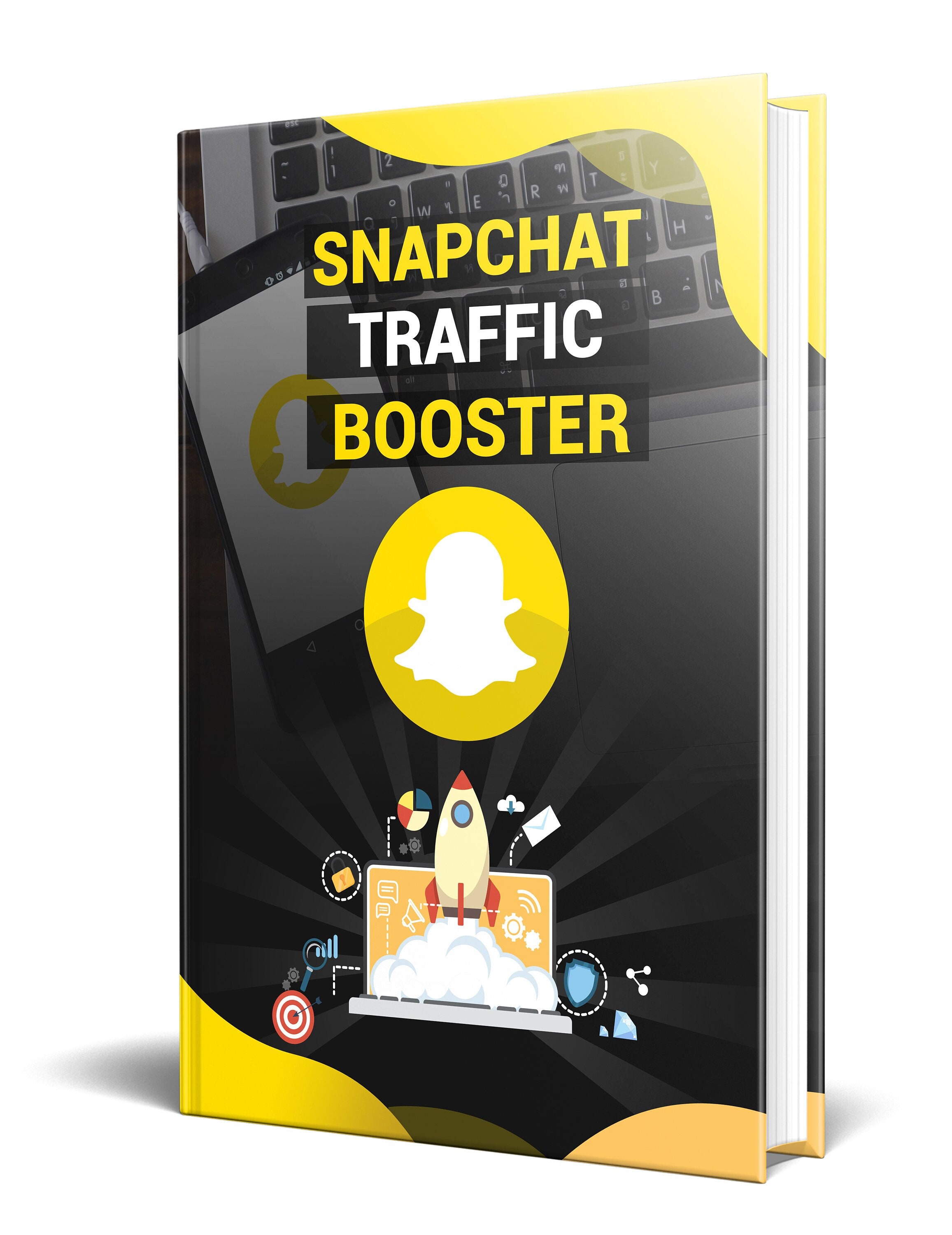 Snapchat Traffic Booster | 18 Chapters Total Guide About Snapchat | Snapchat Training Guide Book ...