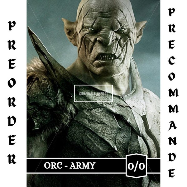 Orc Army Token - Etsy UK