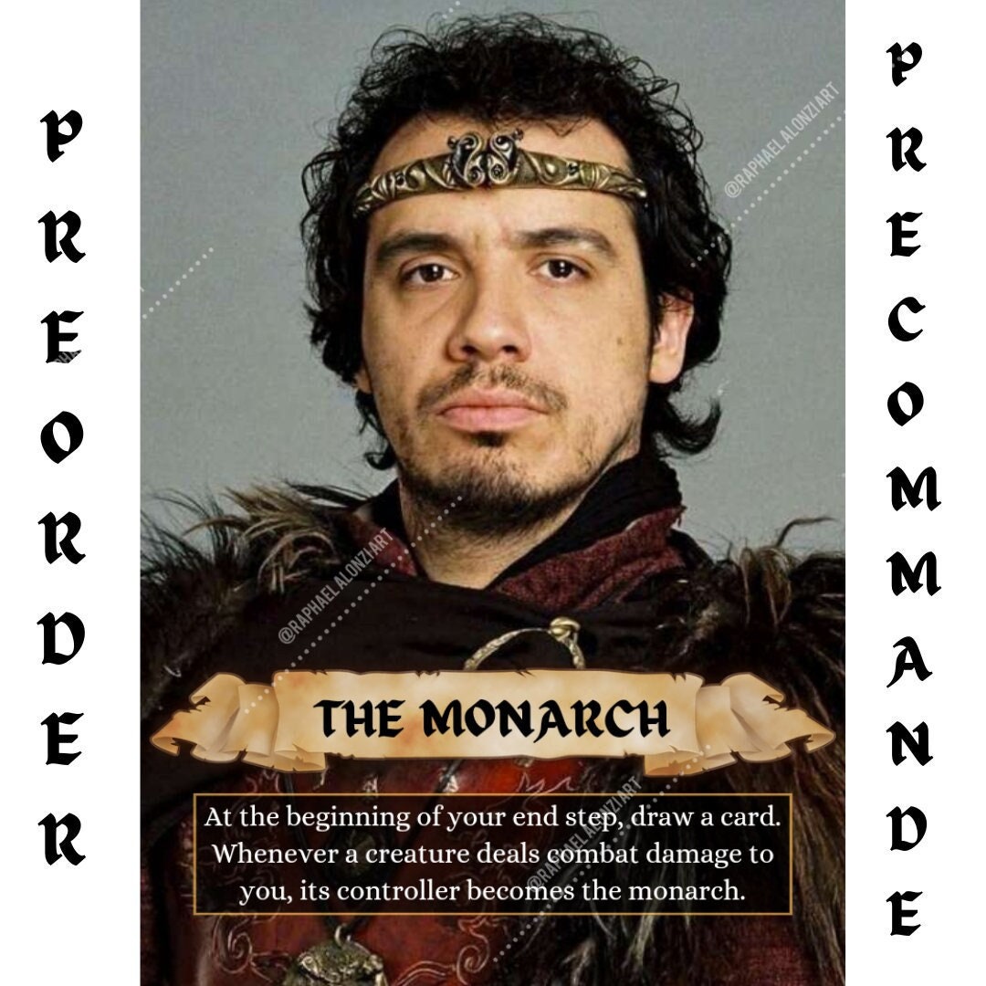 Monarch Full Art Custom Token for MTG Magic the Gathering - Etsy