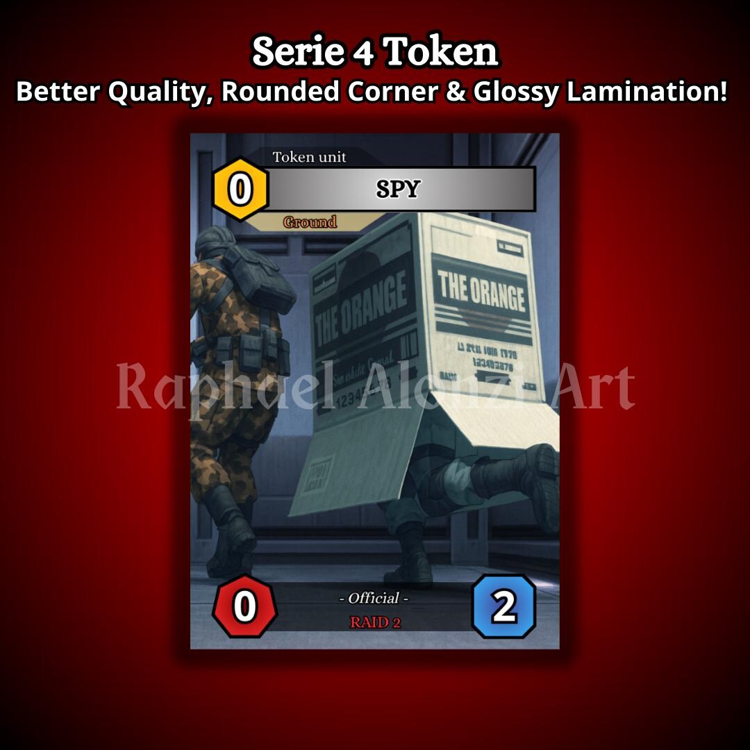 Spy Full Art Custom Token for SWU - Star Wars Unlimited - RAA Tokens - Etsy
