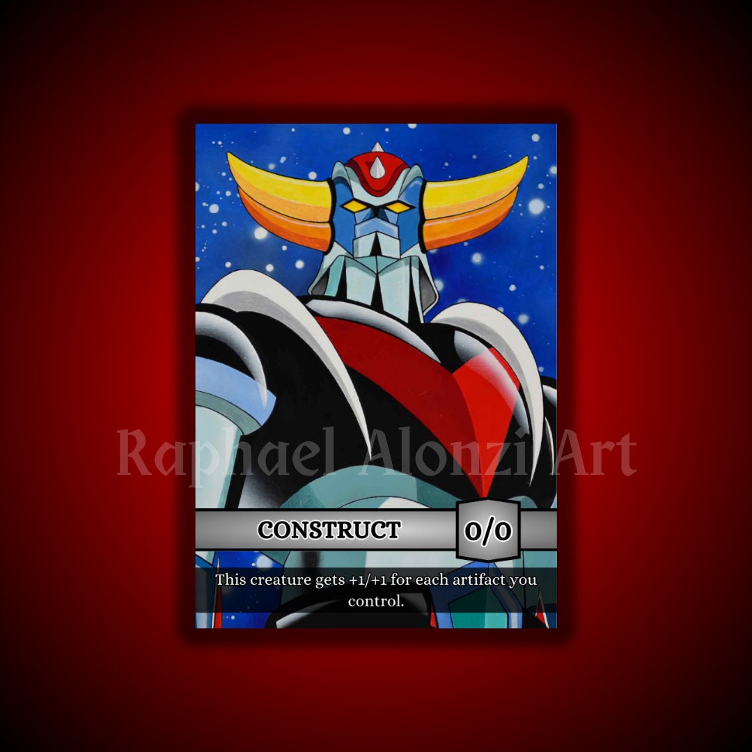 Construct Full Art Custom Token for MTG - Magic the Gathering - RAA ...
