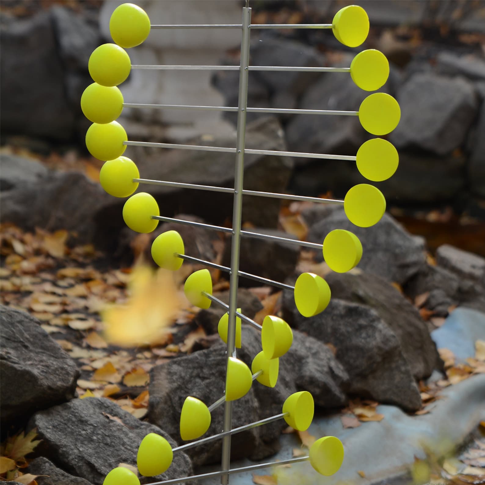 Kinetic Wind Spinner Kinetic Sculpture Hanging Spinner Art Windmill ...