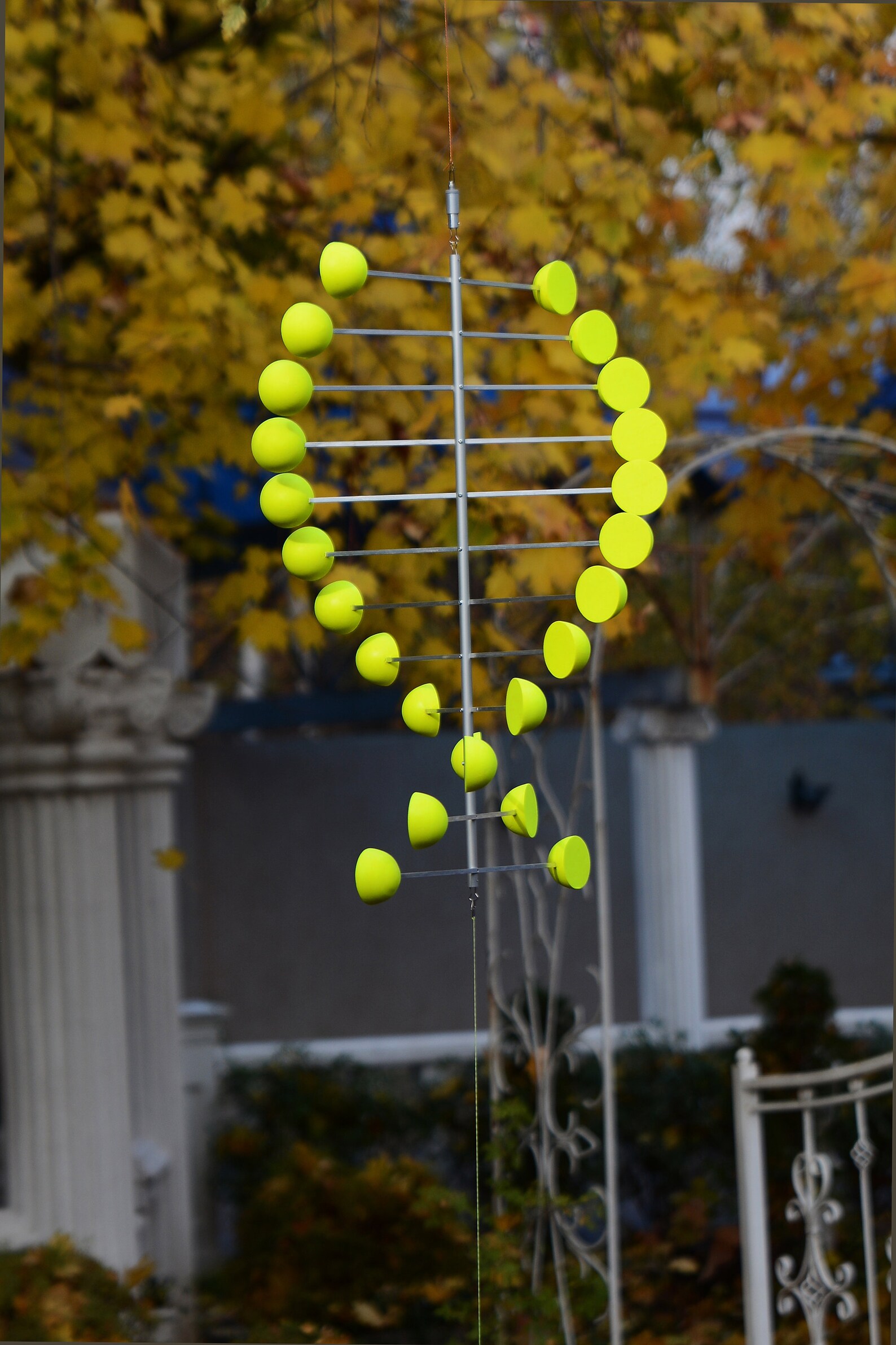 Kinetic Wind Spinner Kinetic Sculpture Hanging Spinner Art Windmill ...