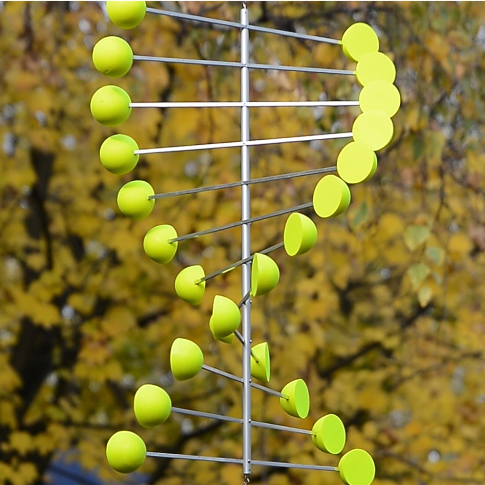 Kinetic Wind Spinner Kinetic Sculpture Hanging Spinner Art Windmill ...