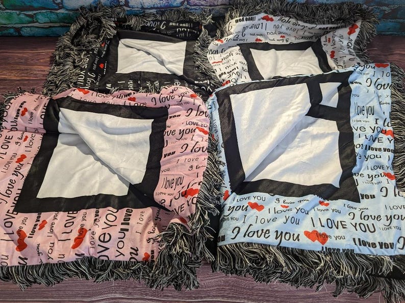 Sublimation Blanket (blank) - Etsy